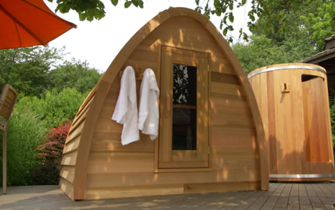 Mini POD Outdoor Saunas
