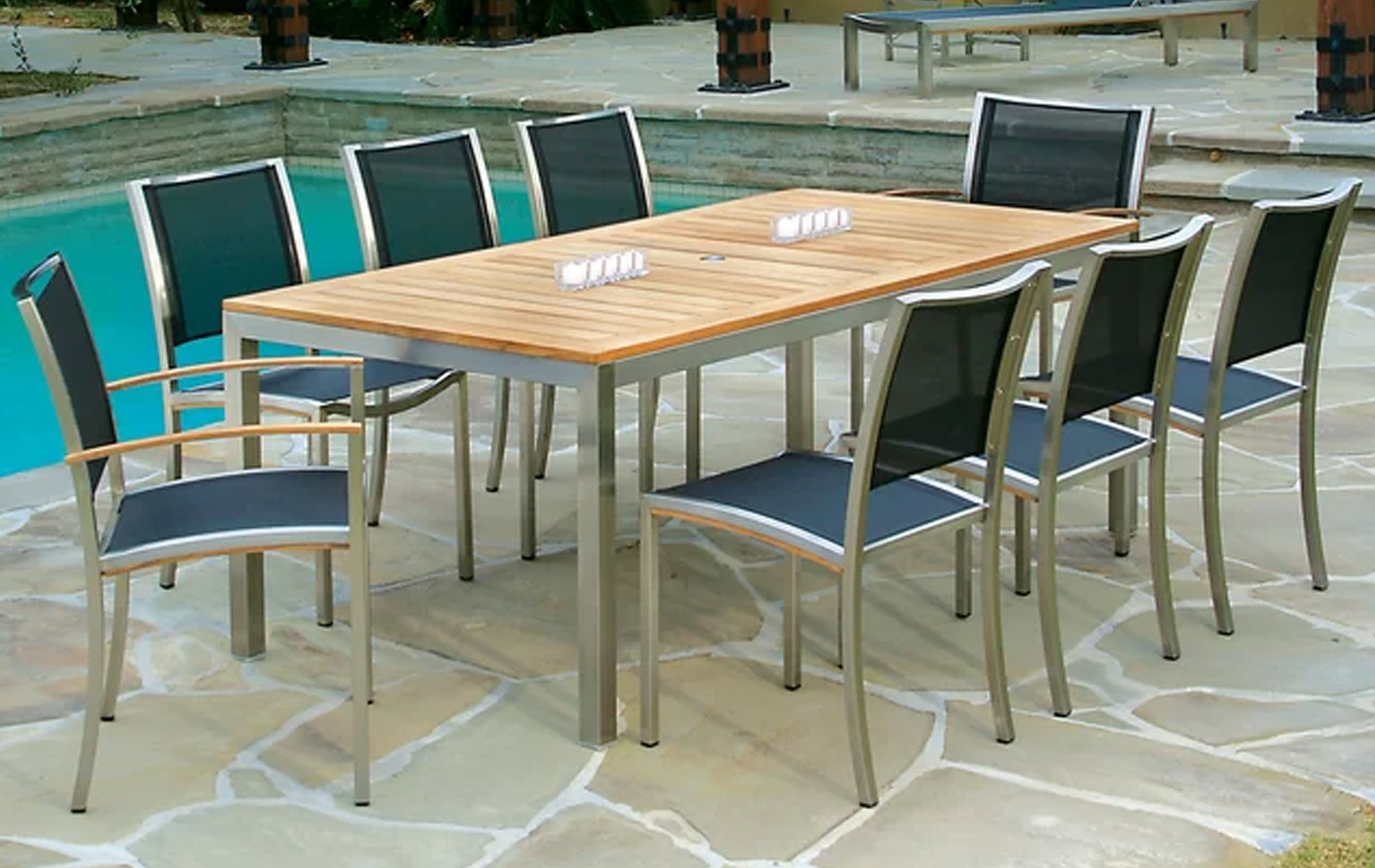 Tiburon Teak Dining Set